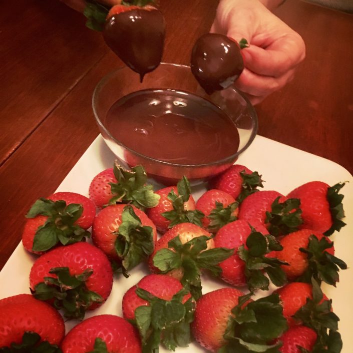 Easy, Elegant Chocolate Dipped Fruit - Chef Dawn Ludwig