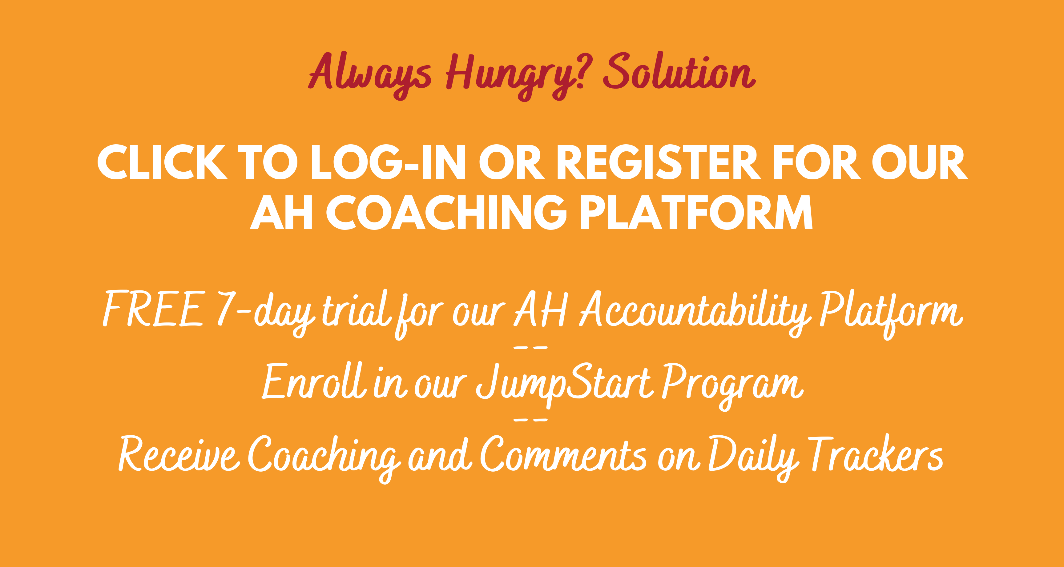 AH Coaching Platform Log In – Dr. David Ludwig